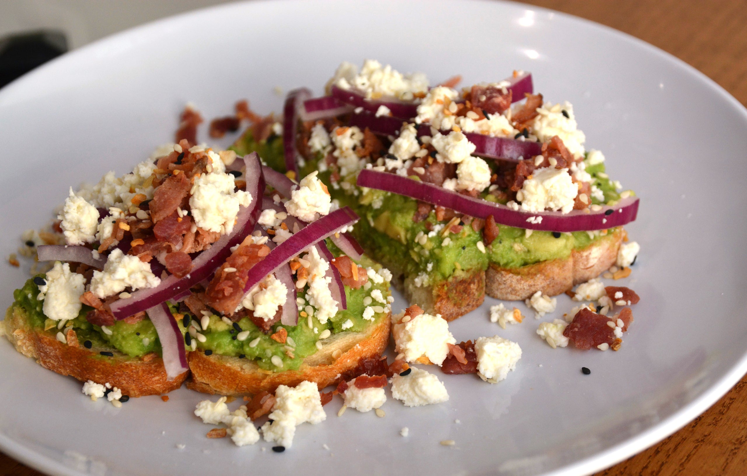 Loaded Avocado Toast | The Way Cafe